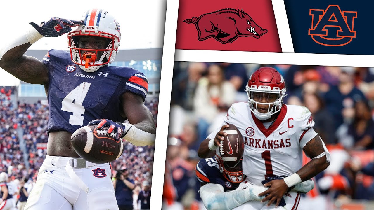 Scary Razorbacks Offense Too Much for Auburn | Auburn vs Arkansas ...