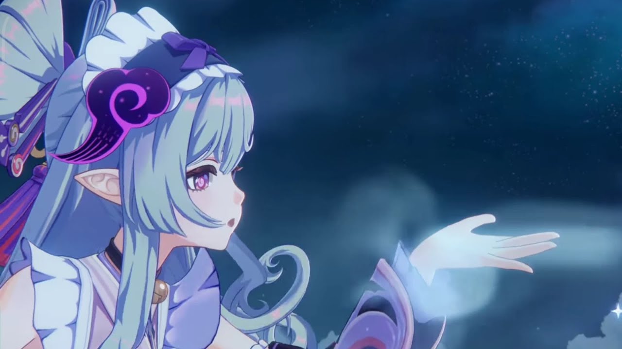 Saat Aether terbang bersama Mizuki - Genshin Impact. - YouTube