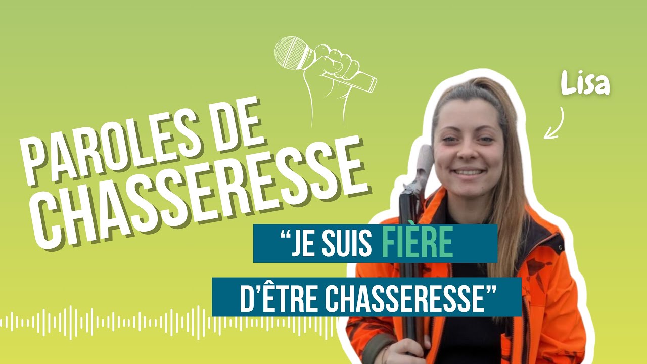 Lisa, chasseresse, passionnée de chasse au sanglier - YouTube