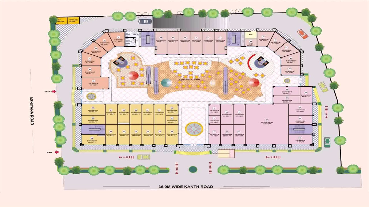 Small House Plans With Atrium (see description) - YouTube