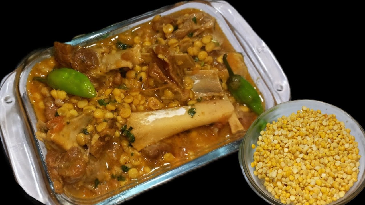 Mutton Dal Gosht | Chickpea Lentil Recipe |Chana Dal Gosht | Lentil ...