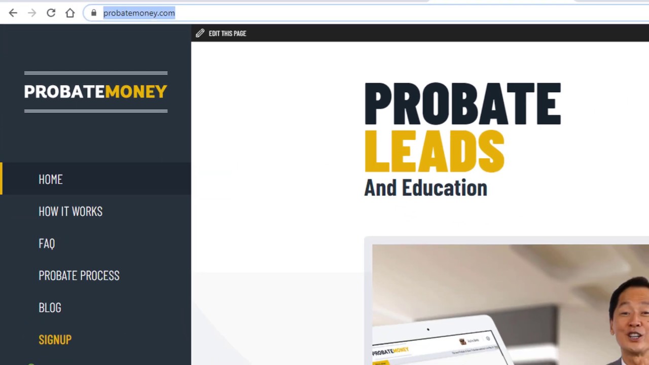 Probate Leads in California for Real Estate Agents and Investors - YouTube