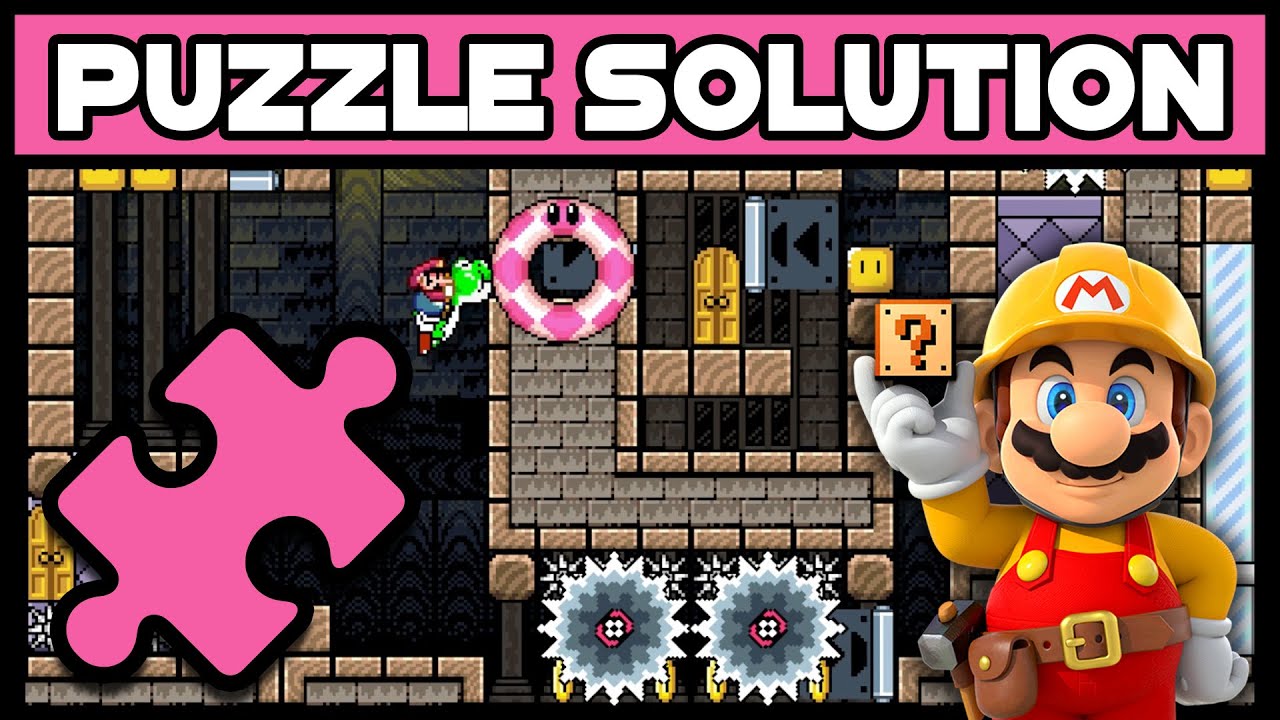 Super Mario Maker - One Screen Puzzle Walkthrough [#16] - Mysterious ...