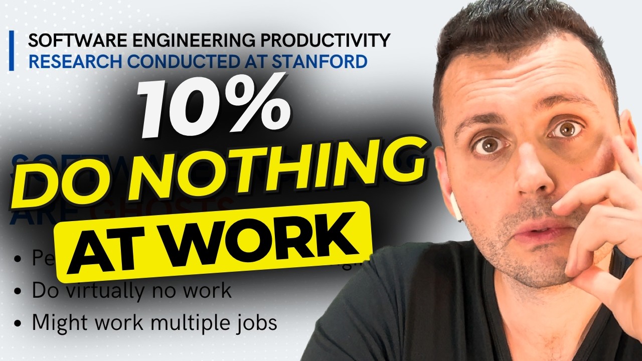 10% of Software Engineers Do NOTHING at Work - YouTube