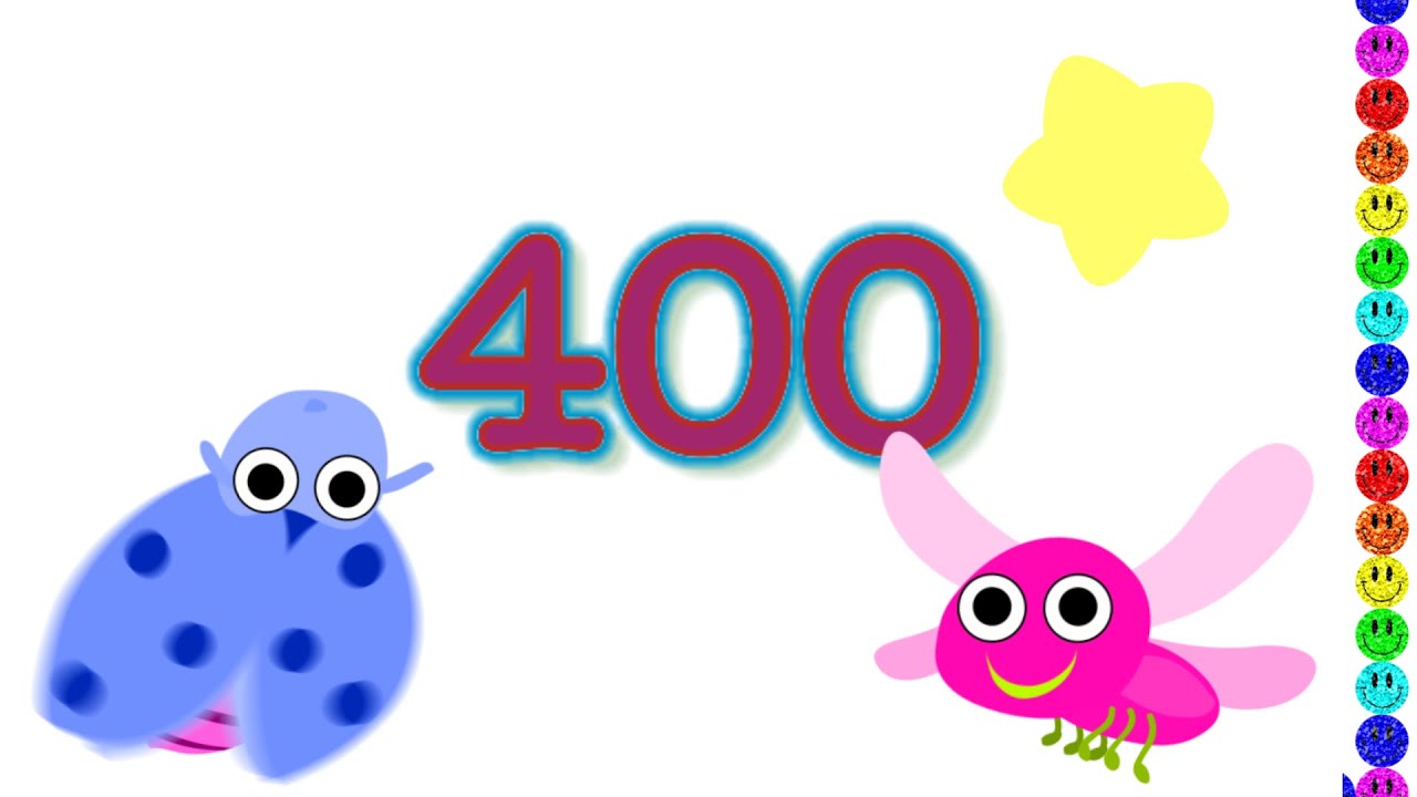Count Numbers to 400 l Let’s Count l Number Song l 1-400 Counting ...