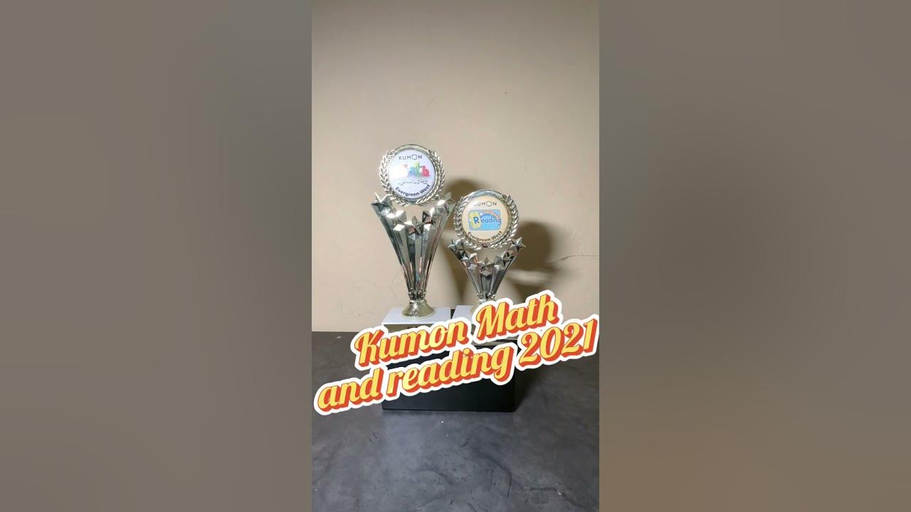 Kumon Math and reading awards 2021 - YouTube