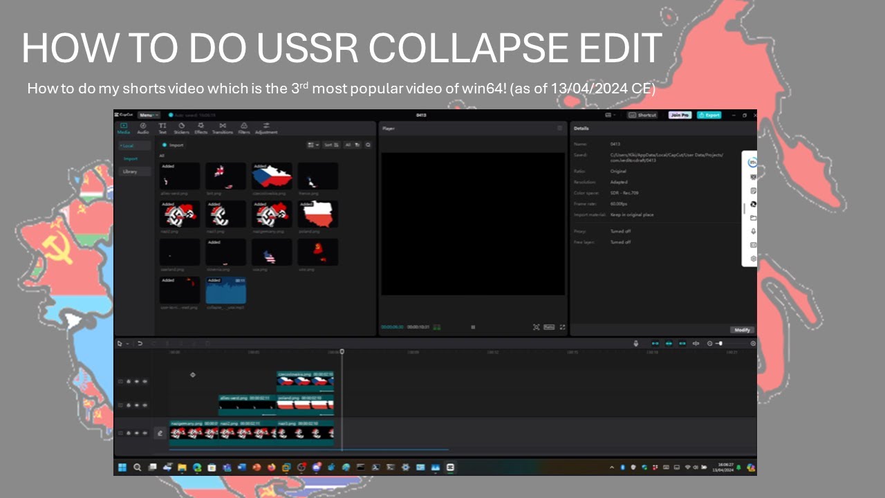 USSR Collapse edit tutorial - YouTube