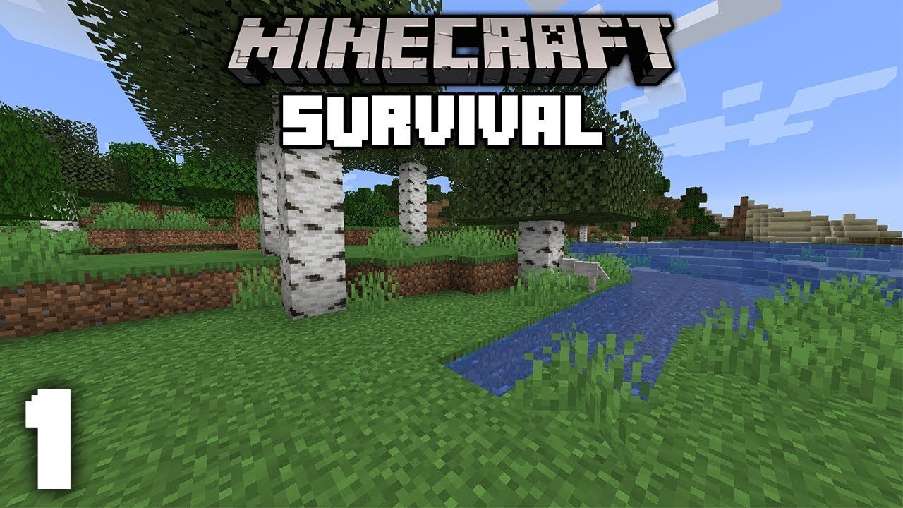 A Minecraft Java Survival #1 - YouTube