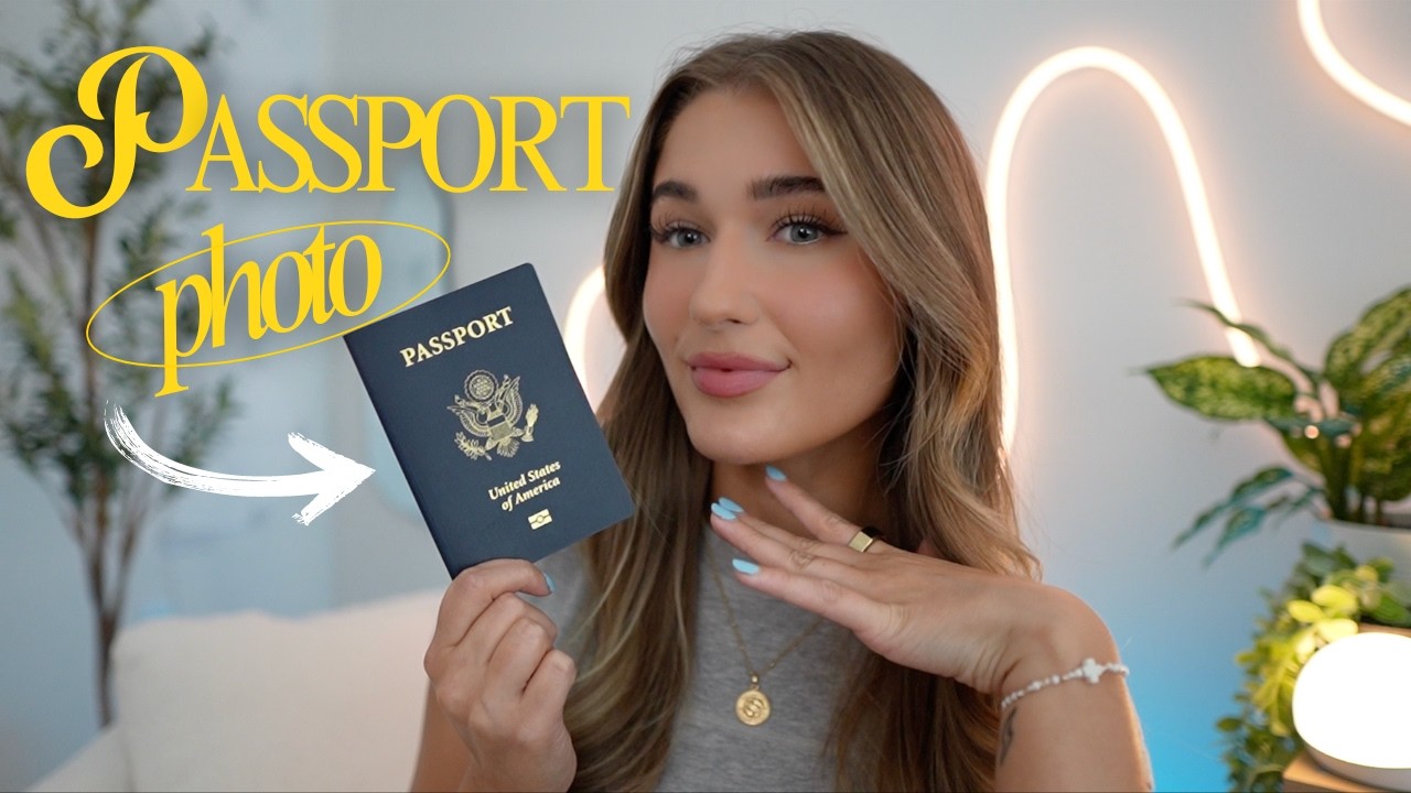 Passport Photo Makeup Tutorial | How to look your BEST ️ - YouTube