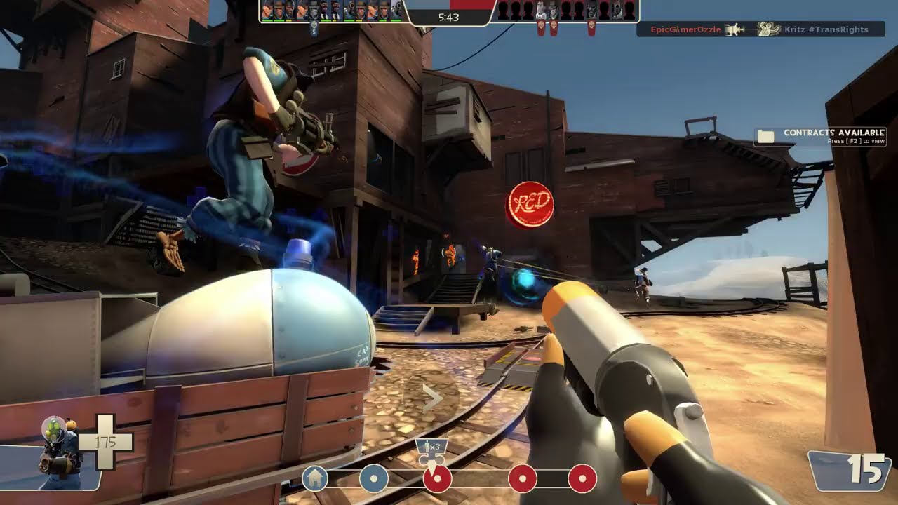 Team Fortress 2 Pyro Gameplay - YouTube