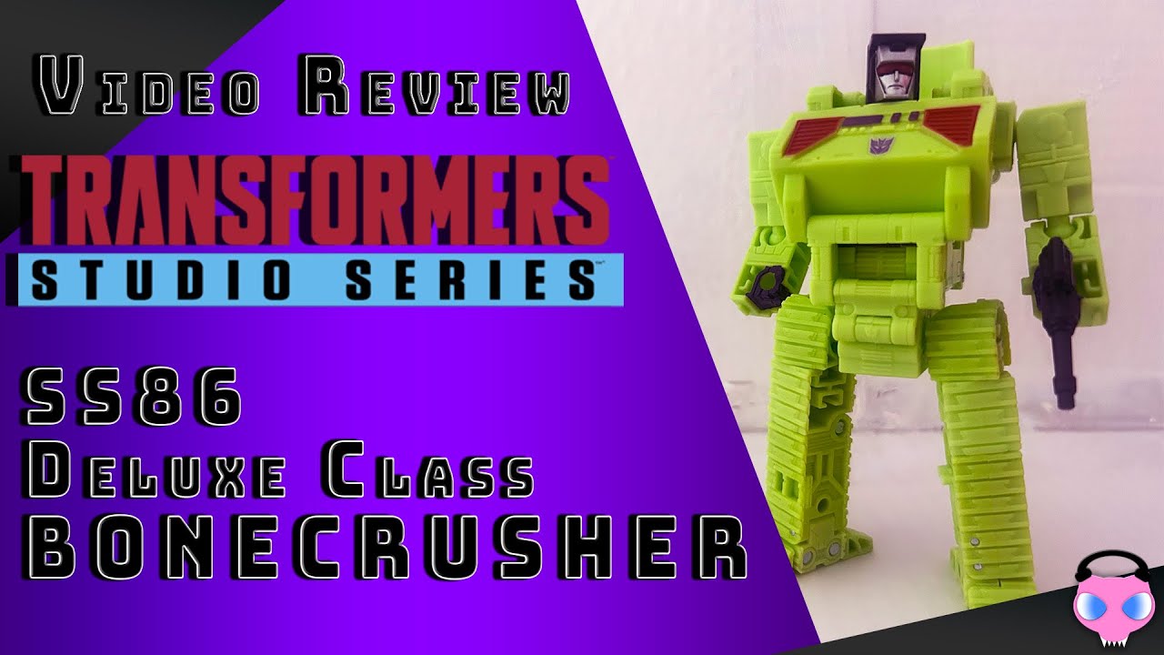 VIDEO REVIEW: Transformers Studio Series 86' - Deluxe Class Constructicon Bonecrusher - YouTube