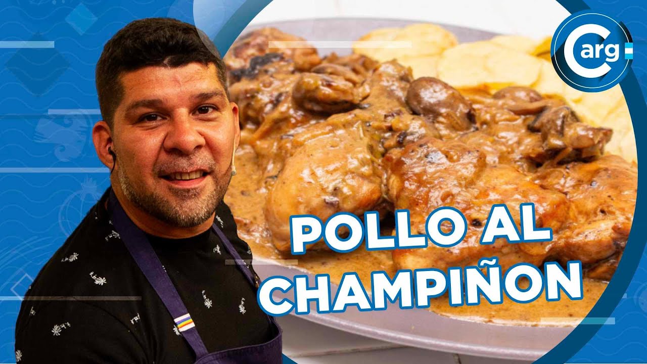 CÓMO SE HACE EL POLLO AL CHAMPIÑON - YouTube