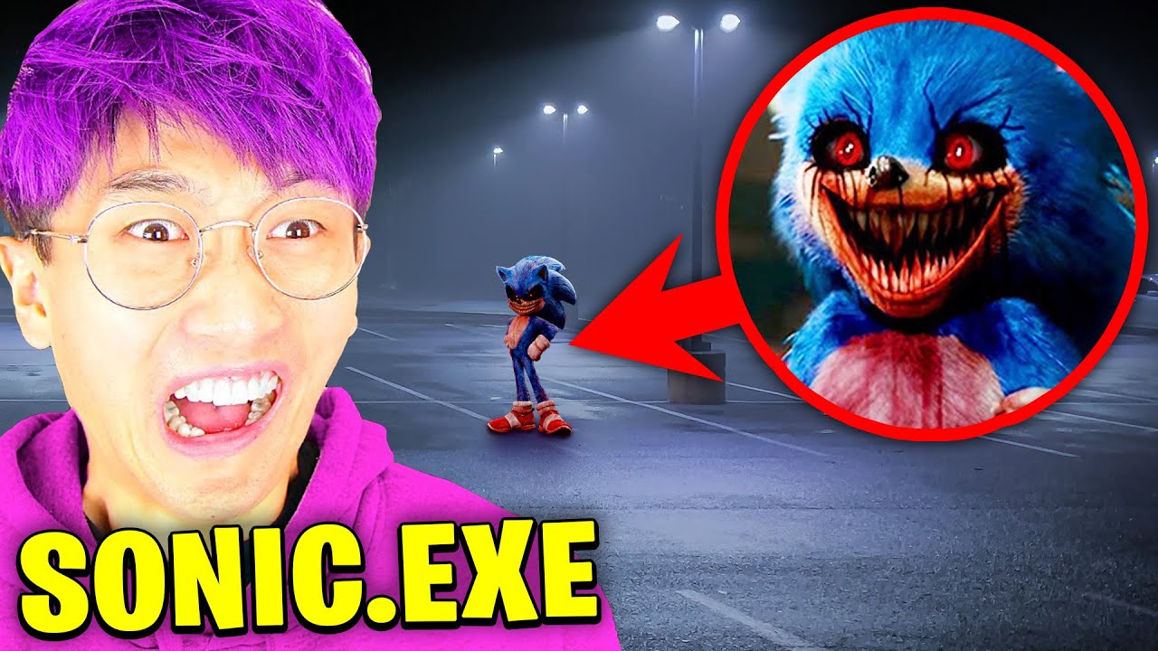 6 YouTubers Who Caught SONIC.EXE In Real Life! (LankyBox, Aphmau ...
