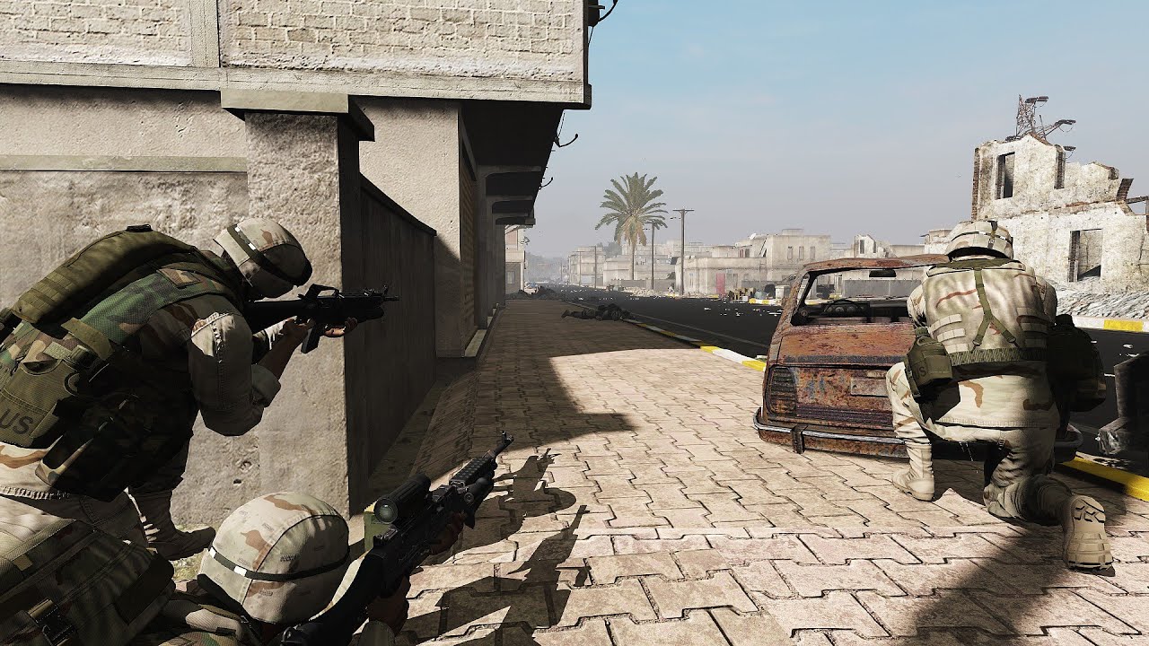 "Six Days in Fallujah" in Arma 3 - YouTube