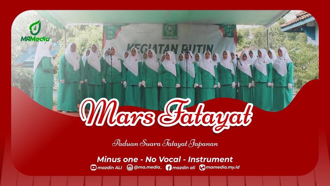 Mars Fatayat - Paduan Suara Fatayat Japanan - YouTube
