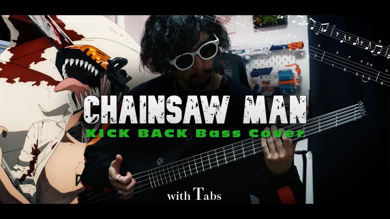 米津玄師 - KICK BACK (Bass Cover with Tabs) - YouTube