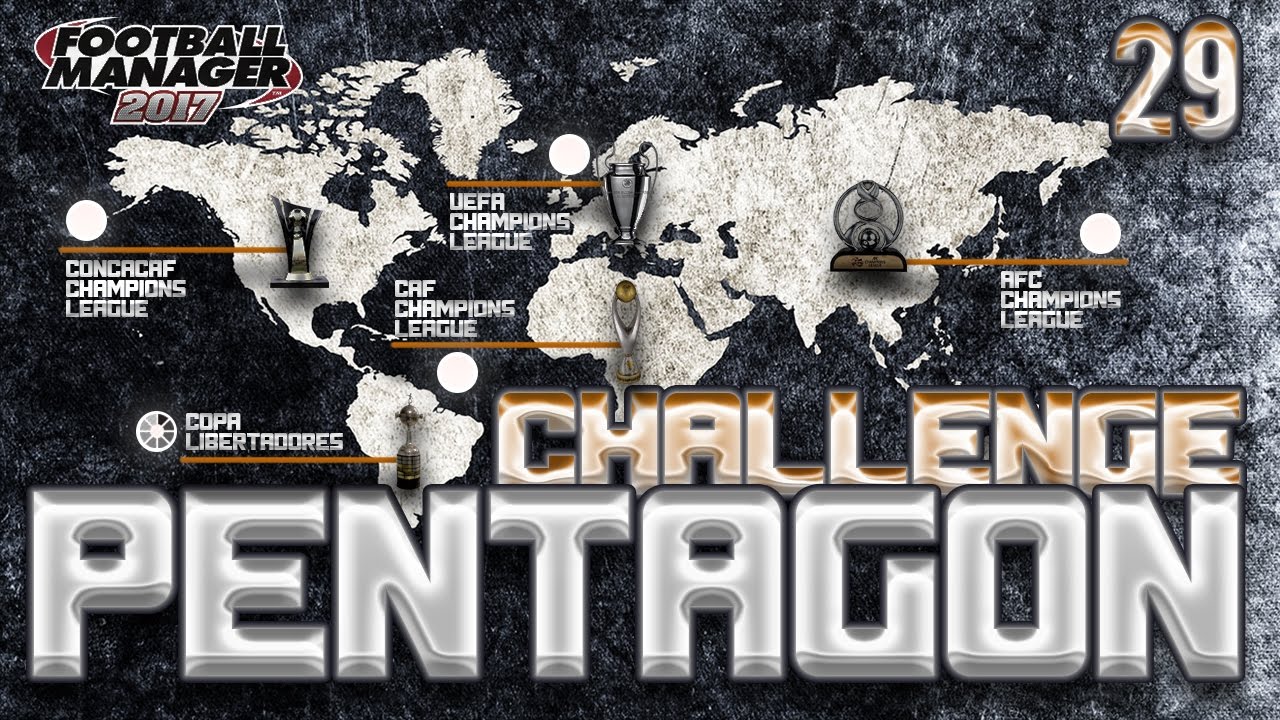 Football Manager 2017 - Pentagon Challenge #29 - PIERWSZY SUKCES ...