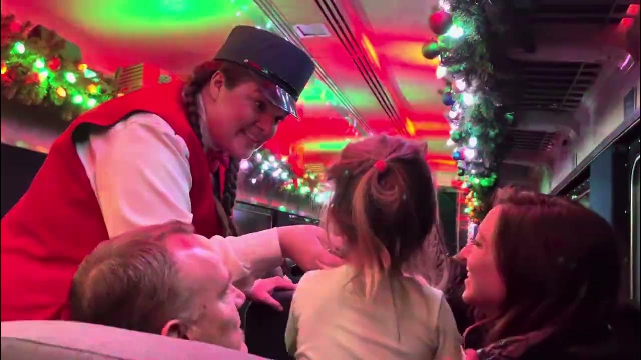 At polar express 🚊🚆kids enjoying Jingle bell song - YouTube