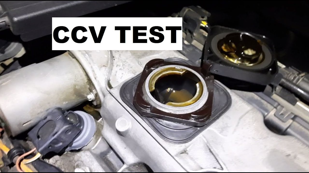 BMW N52 *Easy CCV vacuum TEST* - YouTube