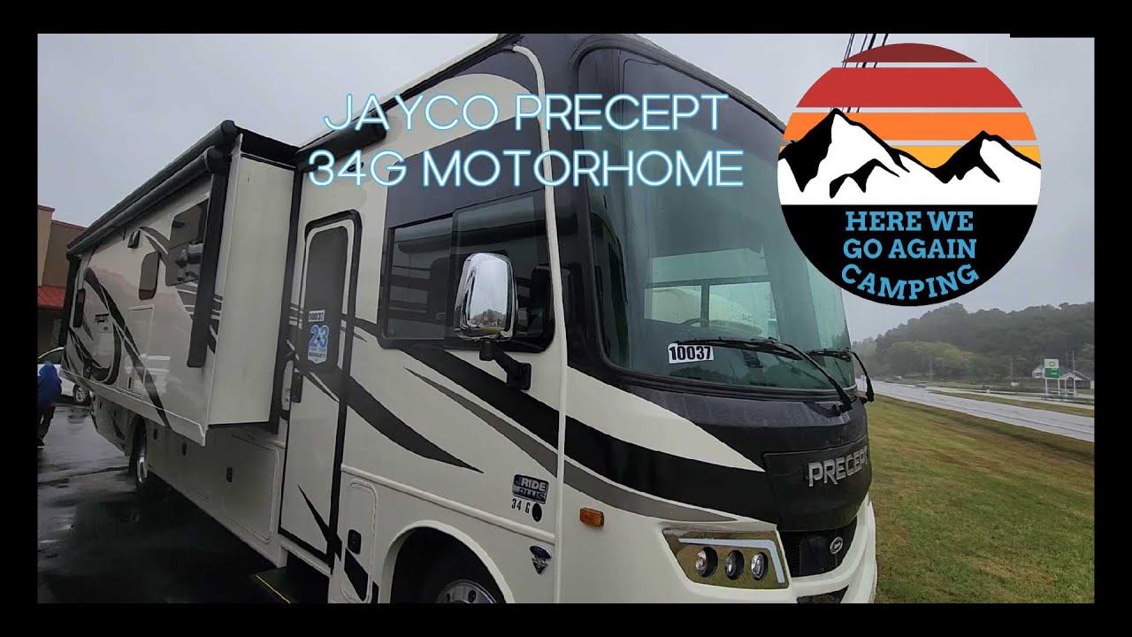 2023 Jayco Precept 34G class A motorhome tour - YouTube