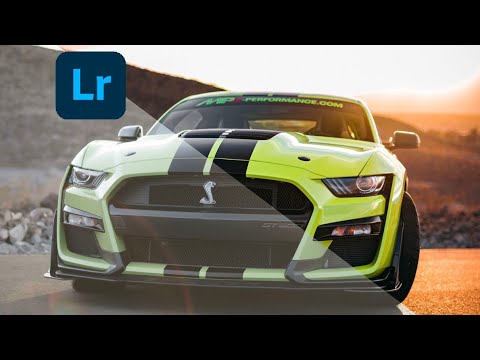 How to edit car photos in Lightroom!! - YouTube