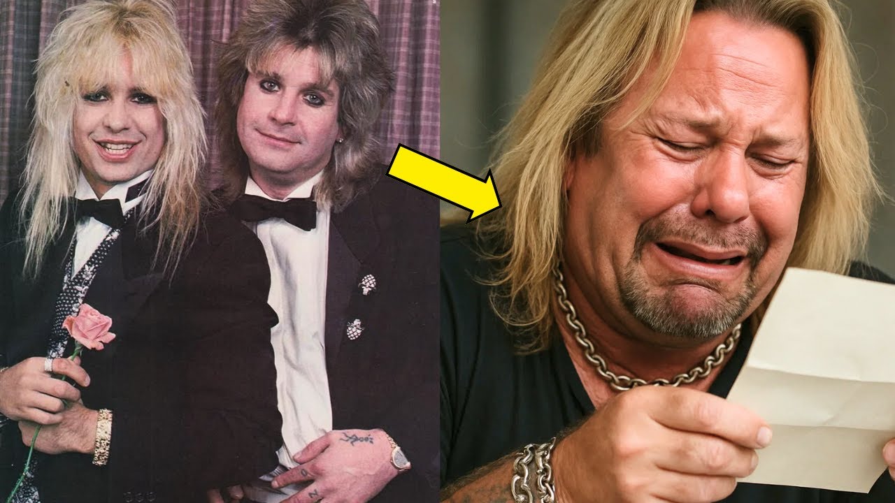The last message Ozzy Osbourne wrote to Vince Neil made him burst into ...