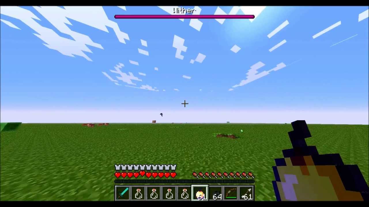 Minecraft | FIGHTING THE WITHER! - YouTube