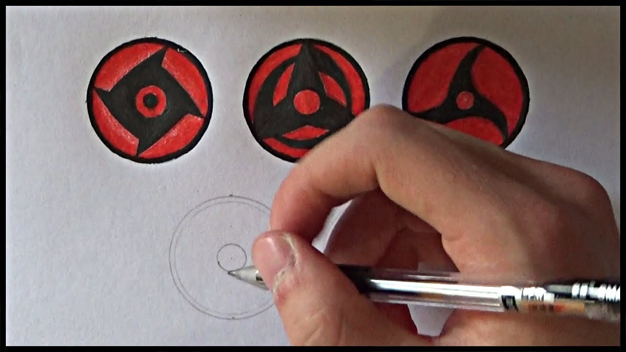 Drawing - Top 5 Mangekyō Sharingan | Ninja World | - YouTube