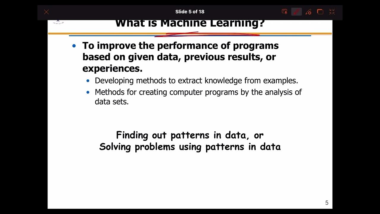 [LECTURE 1a] Introduction to Basics of Machine Learning (part-a ...