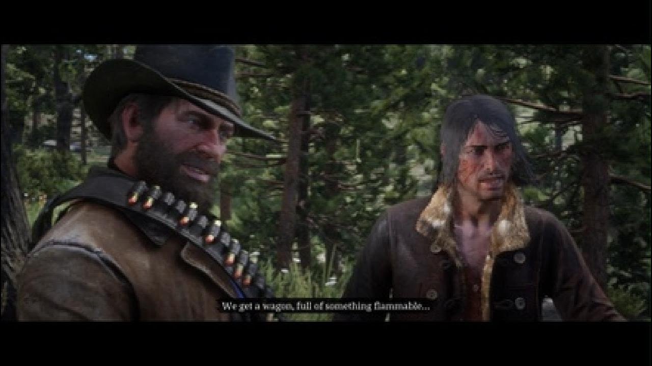 RDR2: Oil Wagon - YouTube