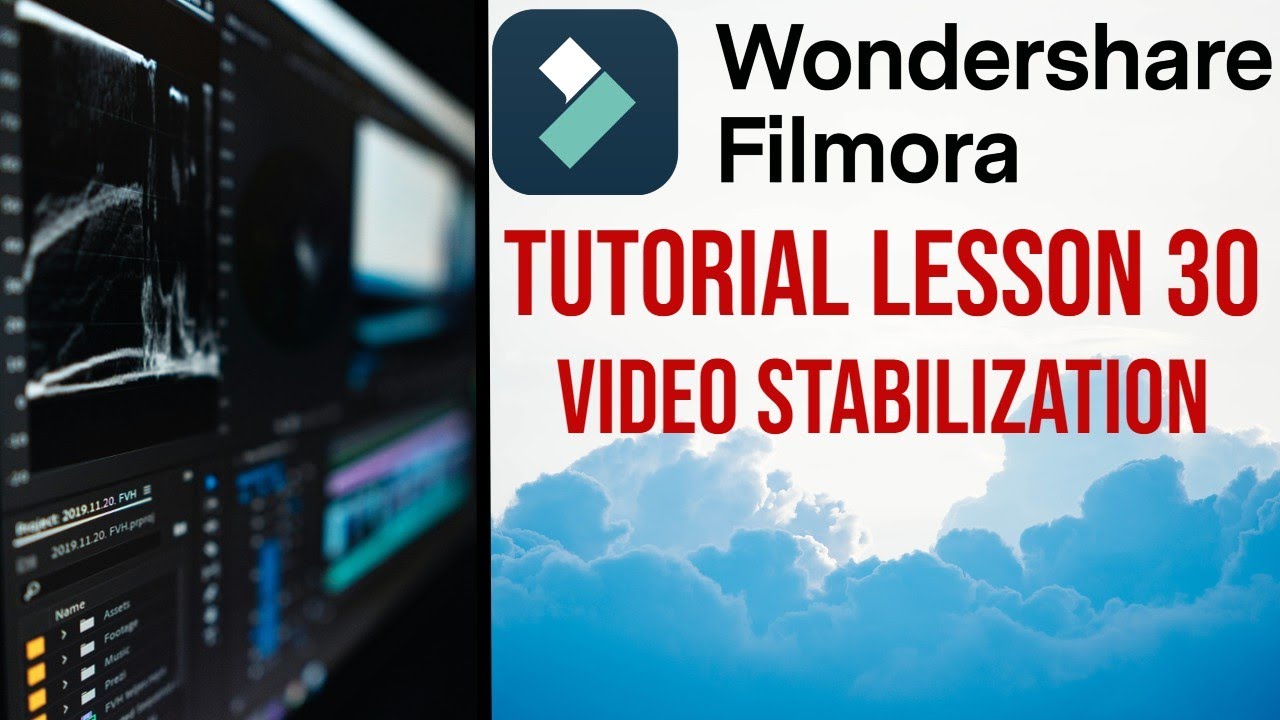 Filmora 13 | Tutorial - Lesson 30 - Video Stabilization - YouTube