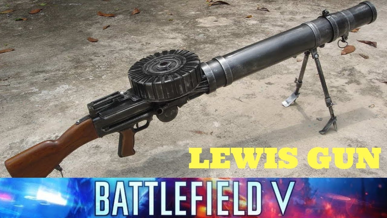 LEWIS GUN REVIEW, WITH FINNTROLL 1984 (BATTLEFIELD V) *creator: Jeff ...