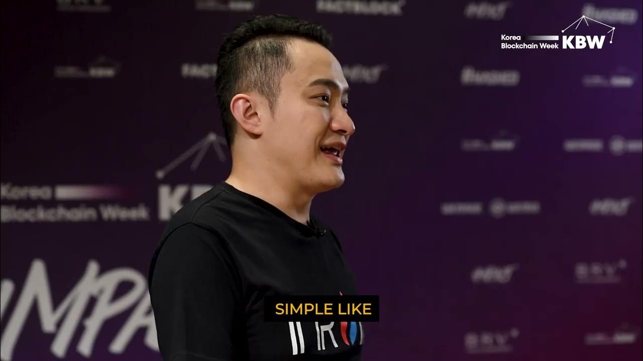 Teaser: Exclusive Interview with TRON Founder Justin Sun | KBW2023 - YouTube