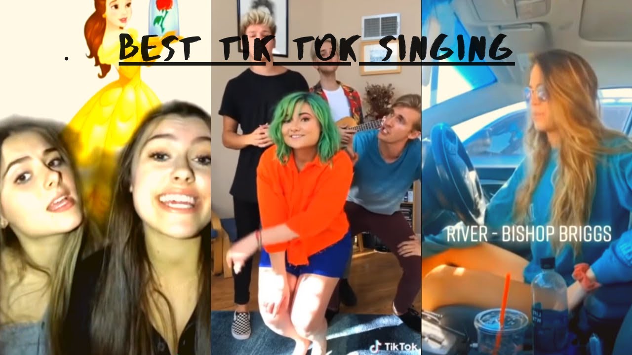 SINGING TIK TOK COMPILATION - YouTube