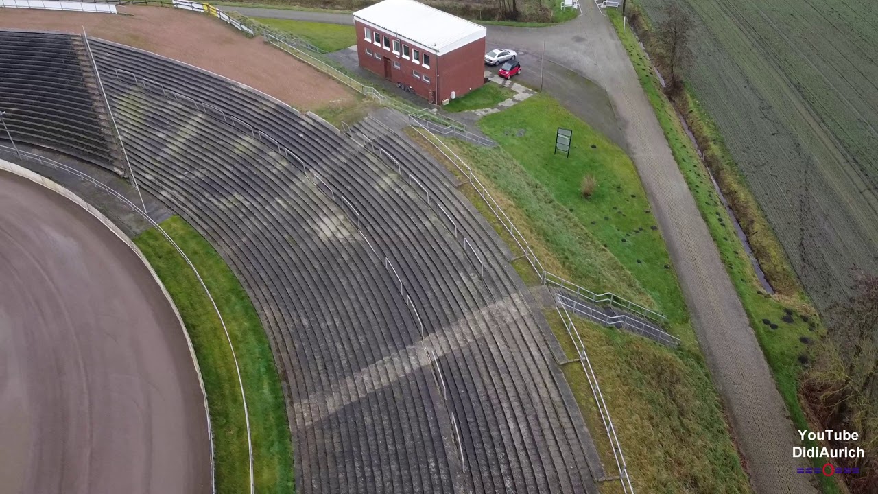 Motodrom Halbemond Speedway Stadion MC Norden Speedwaystadion von oben ...
