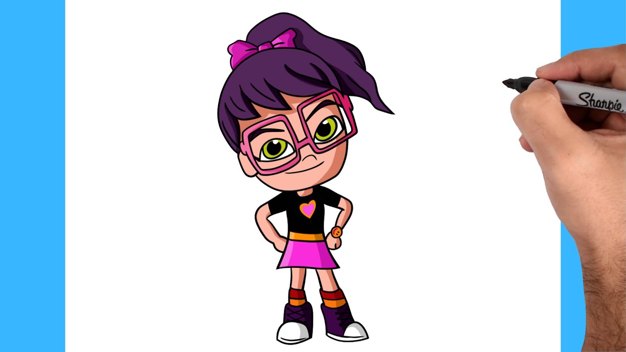 COMO DIBUJAR ABBY HATCHER | DRAWING ABBY HATCHER - YouTube