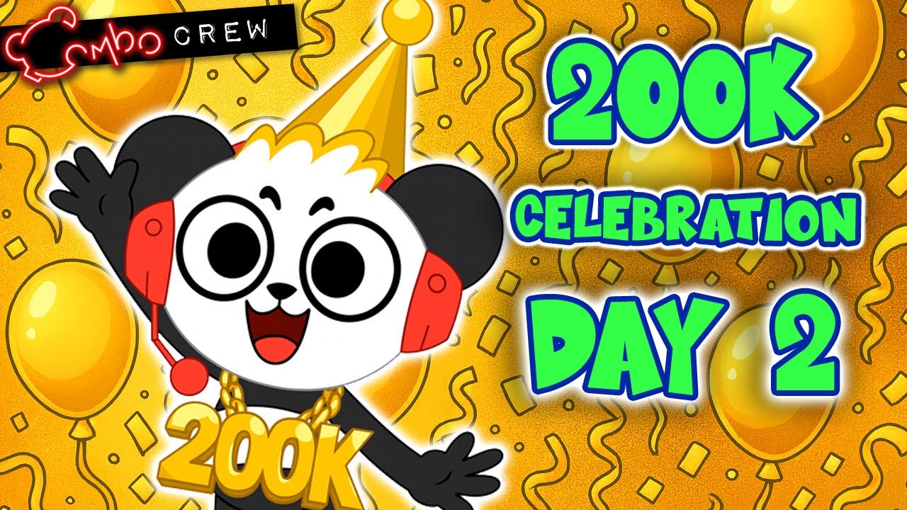 🔴200K Subscriber EXTRAVAGANZA + ROBUX GIVEAWAY | Day 2 - YouTube