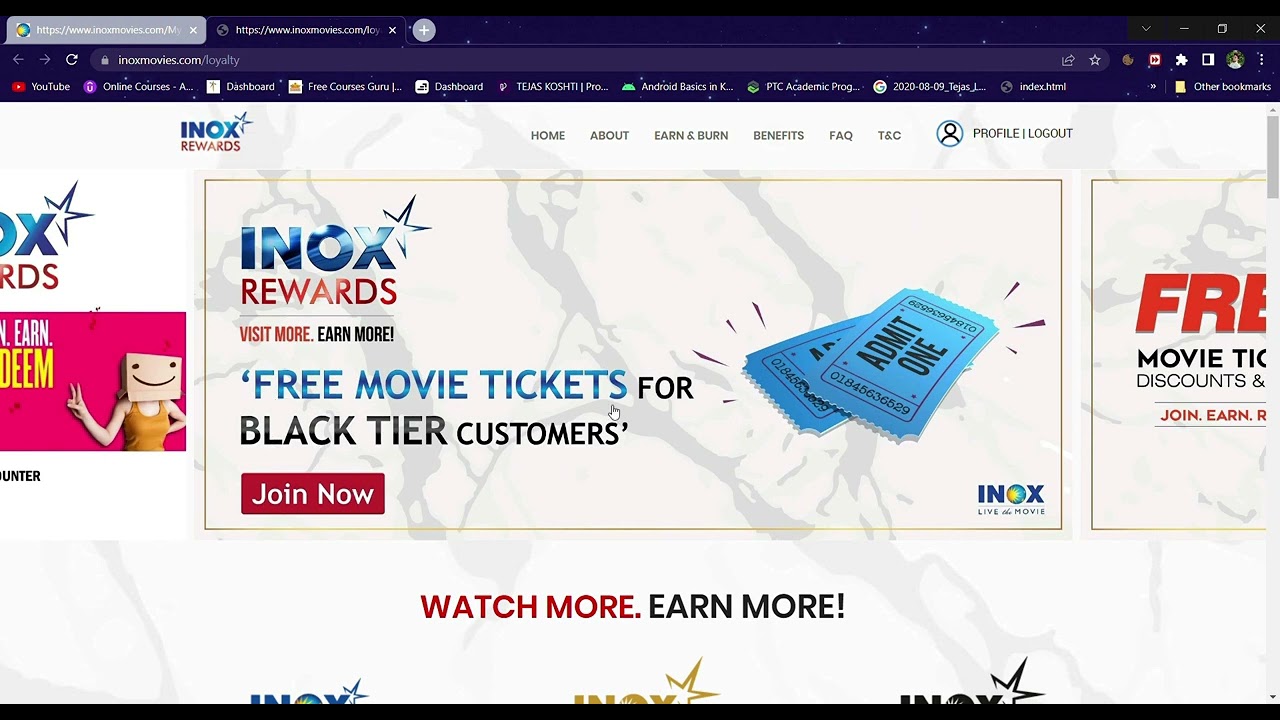 FREE POPCORN AND MOVIE TICKETS IN INOX l How to Redeem INOX free large ...