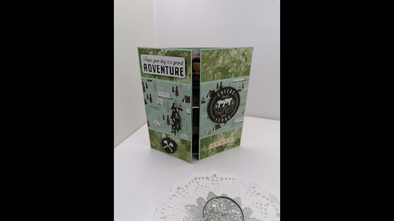 Mega Easy Infinity Card, (No Stampin) - YouTube