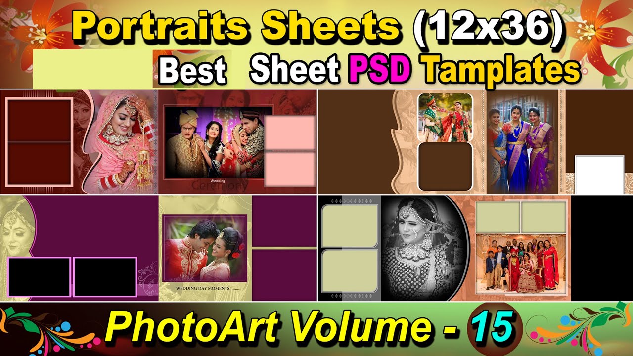 Latest Inner Sheet 12x36 || Photoart Creation || Vol - 15 - YouTube