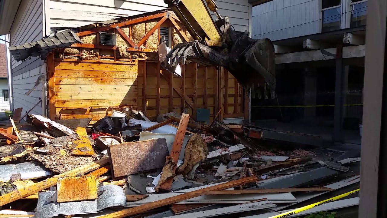 Office Demolition 1 of 2 - YouTube