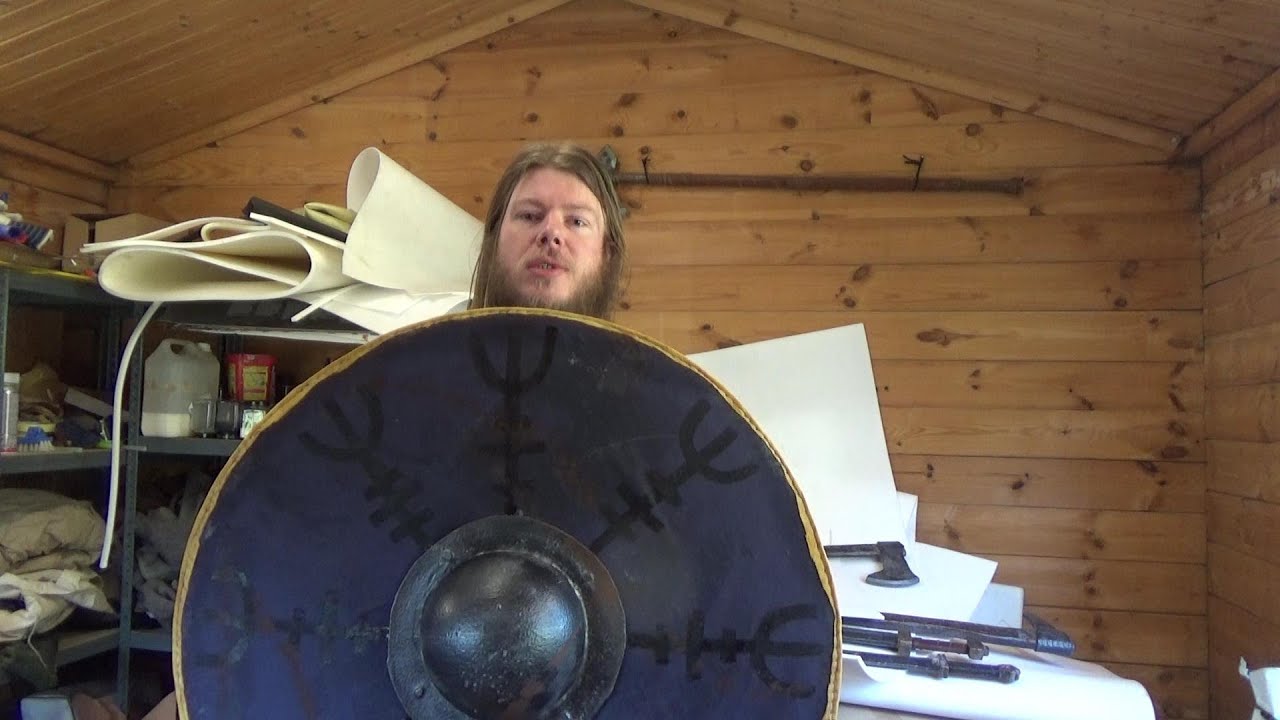 How to Make a Viking Shield - YouTube