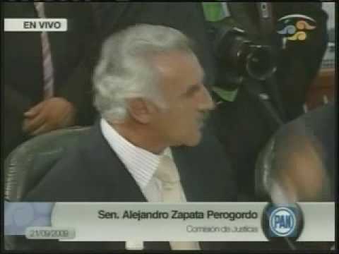 21 sept. 09 Posicionamiento Senador Alejandro Zapata Perogordo - YouTube