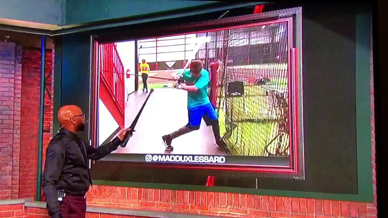 MLB Network features Maddux Lessard doing Explosive Hitting and Khaos ...