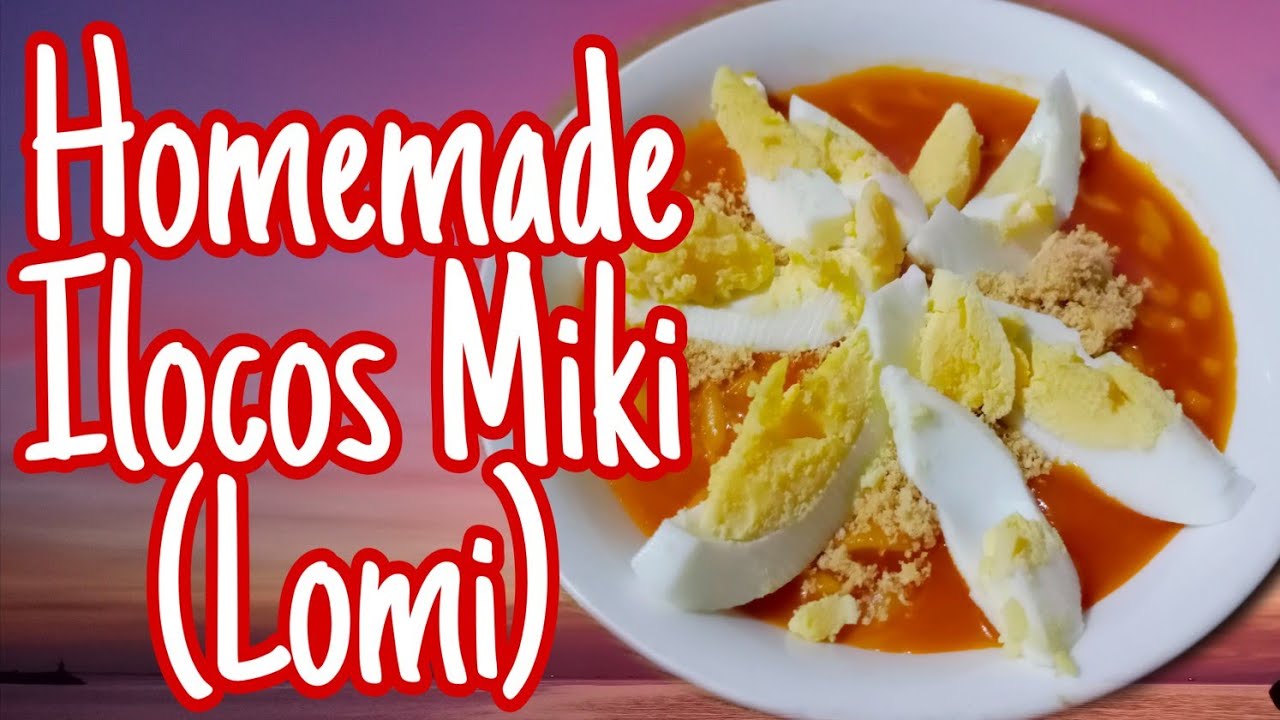 How To Cook Ilocos Lomi (Miki)| Rossette0807 - YouTube
