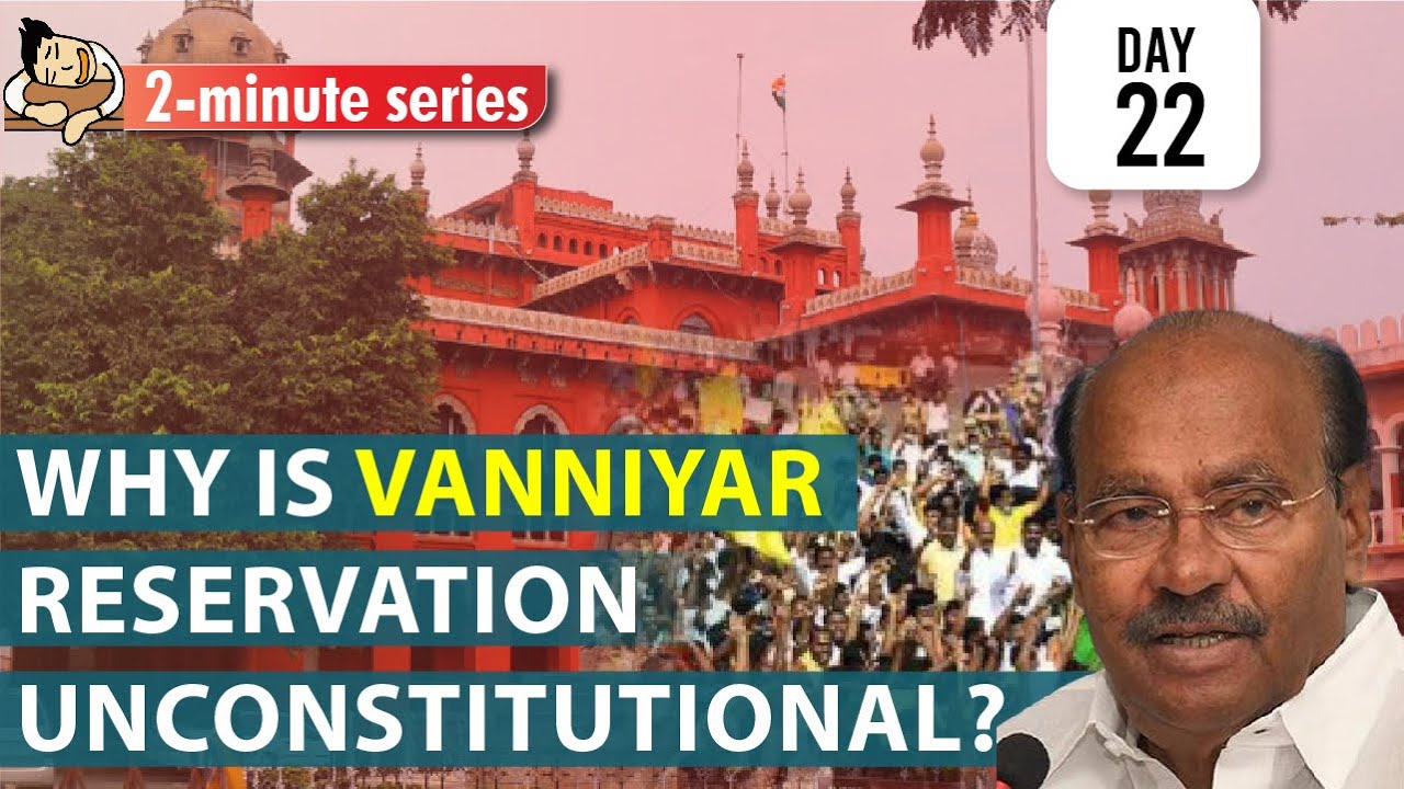 2-Minute Series || Vanniyar Reservation || Polity || 10th November 2021 ...