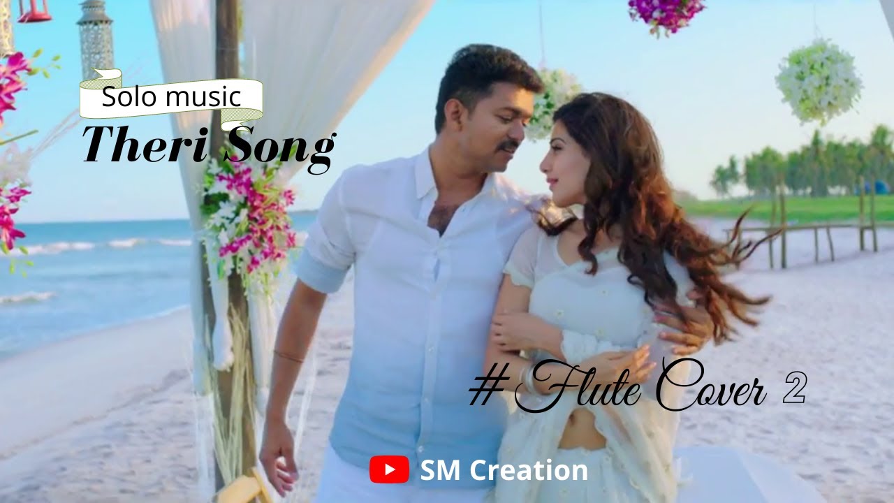 En Jeevan Song | Flute Cover | Theri | Vijay | - YouTube