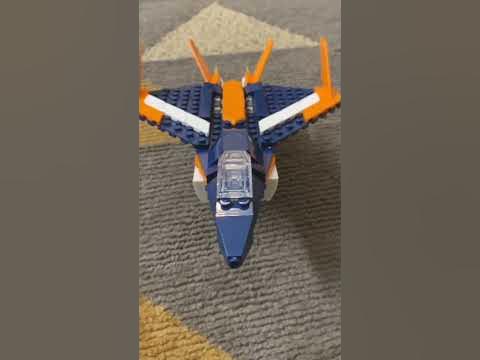 Lego Wizard - Fighter Airplane ️ #legobuild #lego #shorts #airplane ...