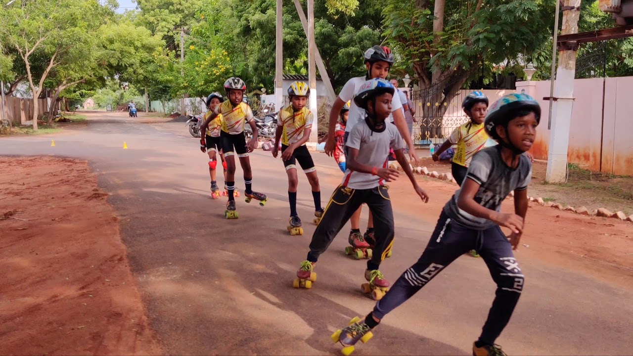 group games| Skatting|Skatting practice #CHUTTY KIDS - YouTube