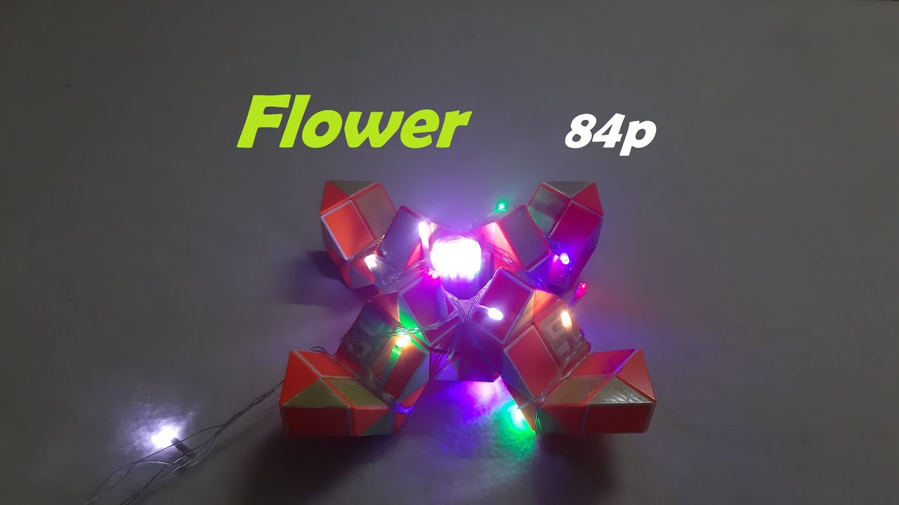 Snake Cube or Rubik Biến Thể 84 Pieces - Flower - YouTube